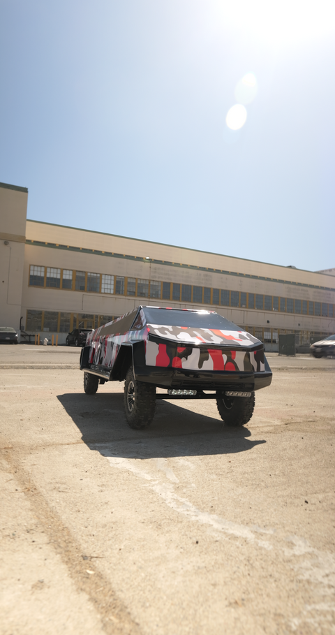 Cybertruck Large Scraperboard – Luxury Electric Skateboard – FreejacNation