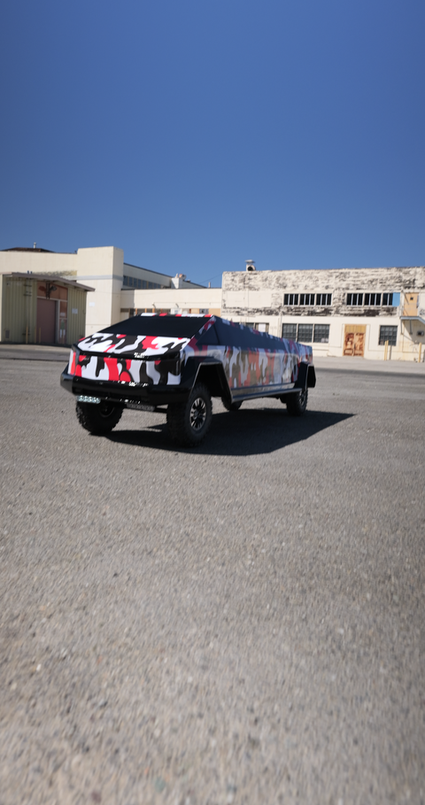 Cybertruck Large Scraperboard – Luxury Electric Skateboard – FreejacNation